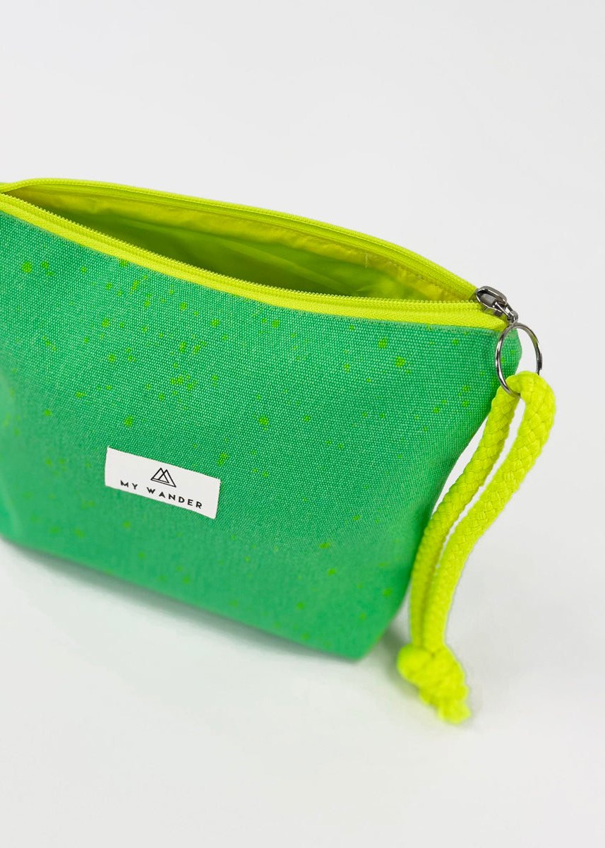 Drops Green Toiletry Bag/Women's Shoulder Bag - Mywanderstore